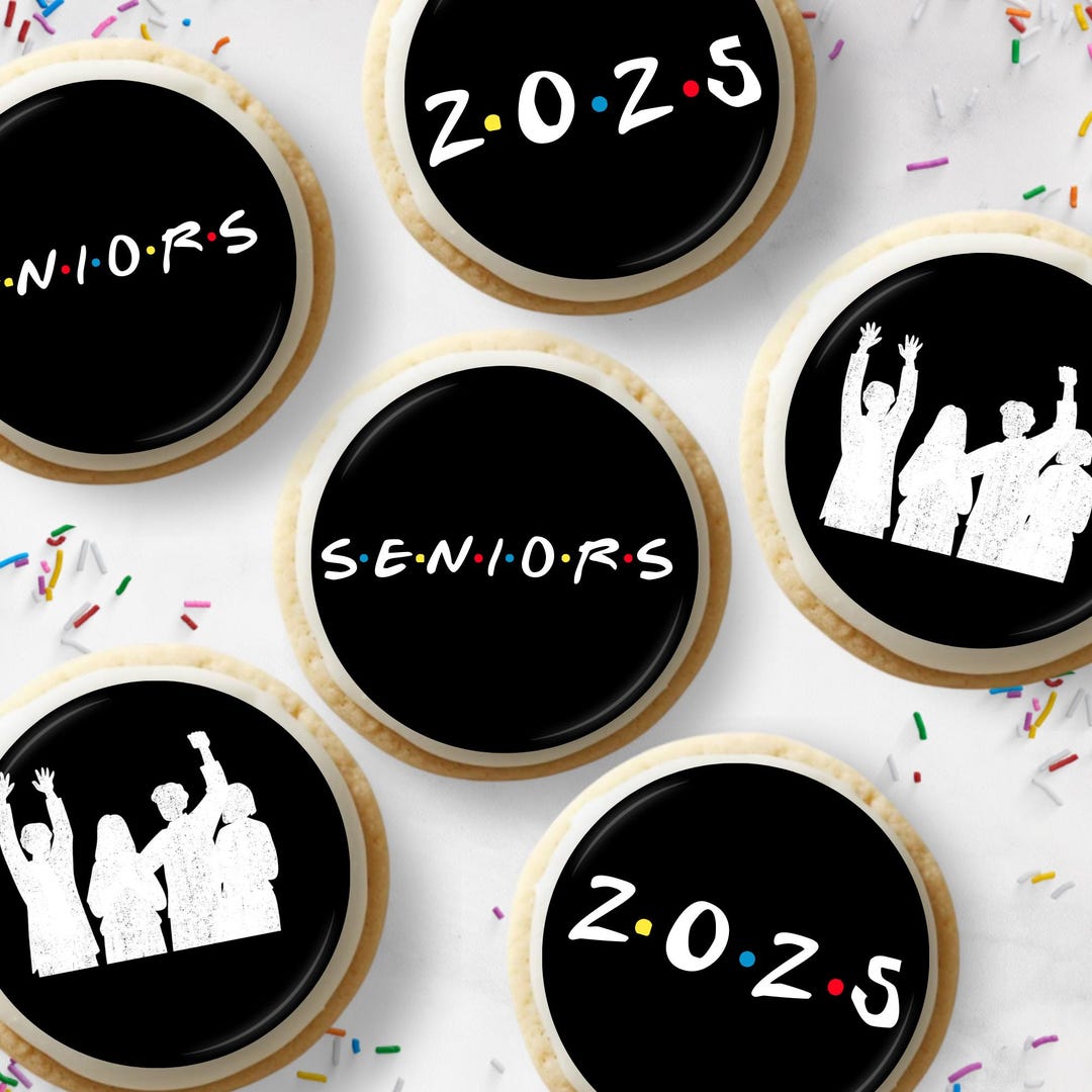 Circle Frosting Sheet | Seniors | Cookie Decorating | Edible Icing ...