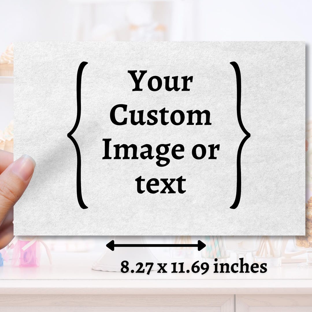 Rectangle Frosting Sheet | Perfect Customizable Sheets for Cake ...