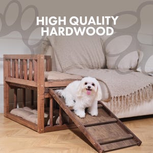 Gifts for Pets - Dog Window Perch - Elevated Dog Bed Furniture - Raised ...