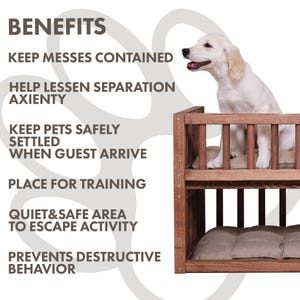 Gifts for Pets - Dog Window Perch - Elevated Dog Bed Furniture - Raised ...