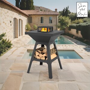 Fire Pit Files - "ignis" - DXF / Svg / .step / Manufacturing Plan / OBJ ...