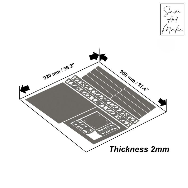 Metal Side Table Files - "aeris" - DXF, Svg, .step, Manufacturing Plan ...