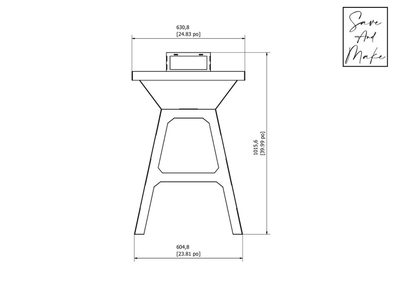 Fire Pit Files - "ignis" - DXF, Svg, .step, Manufacturing Plan, OBJ ...