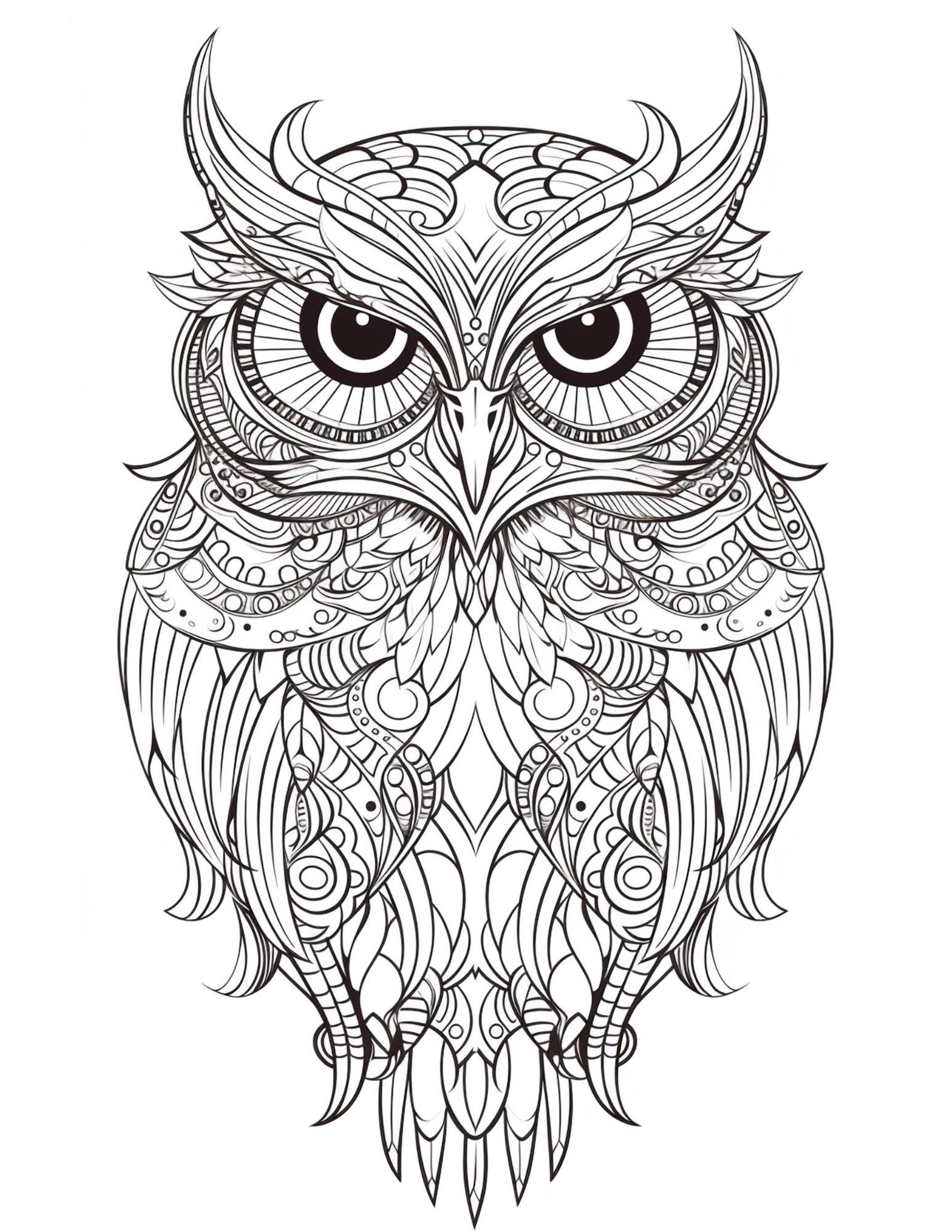 Mindfulness Birds Coloring Book Printable Relaxation Coloring Pages - Etsy
