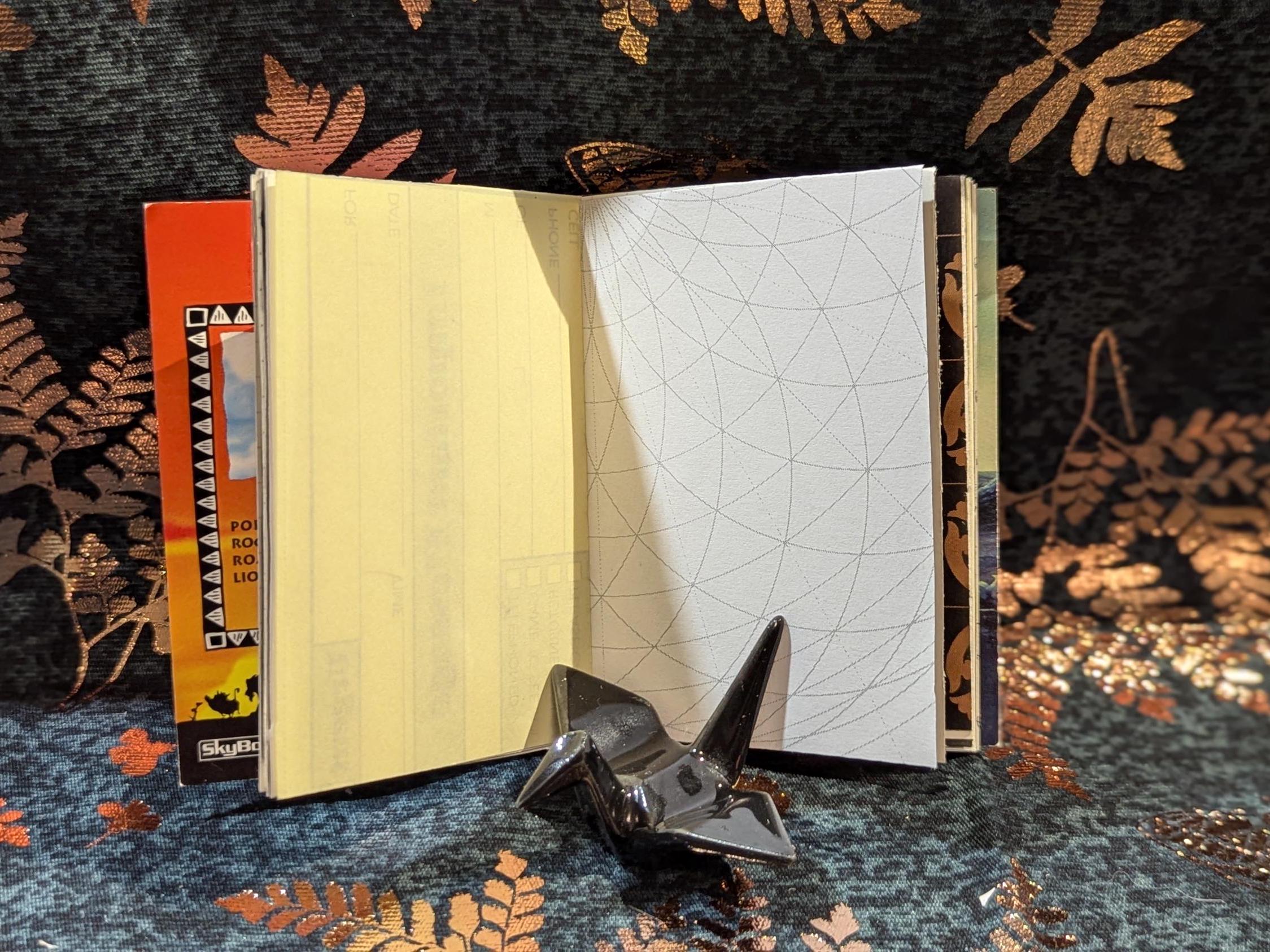 Playing Card Booklet Tiny Pocket Glue Book - Etsy