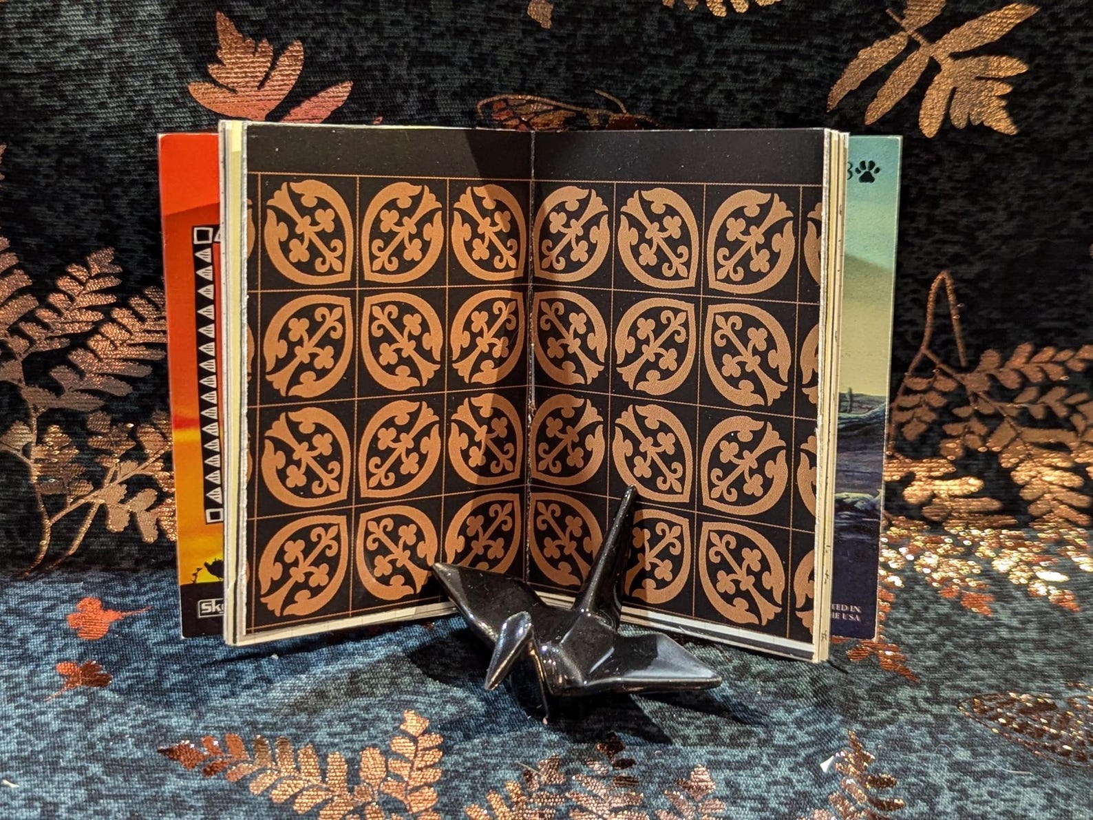 Playing Card Booklet Tiny Pocket Glue Book - Etsy