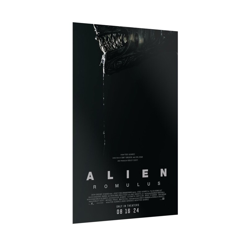 Alien Romulus Poster Ridley Scott Alien Movie Print, Alien Movie Wall ...