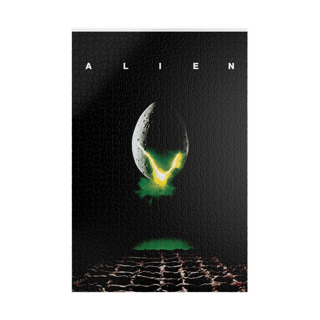 Alien Movie Poster Puzzle Puzzles Movie Poster - Etsy