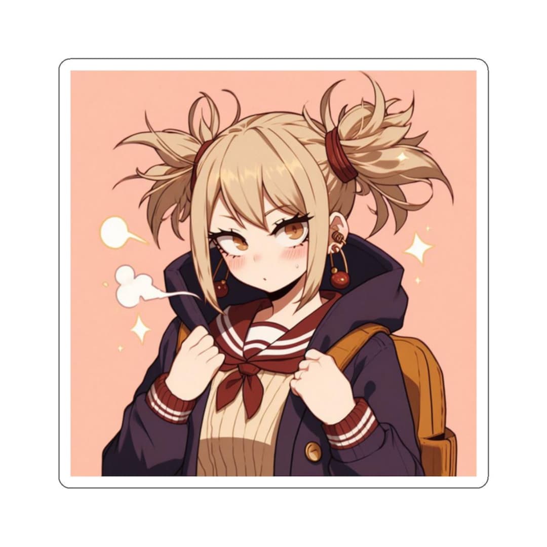 Toga Himiko My Hero Academia Anime Character Sticker Toga Himiko ...
