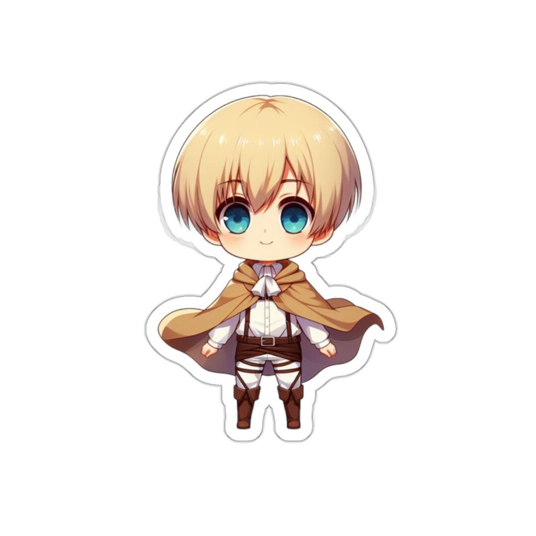 Armin Attack on Titan Anime Character Sticker Aot Sticker Armin Sticker ...