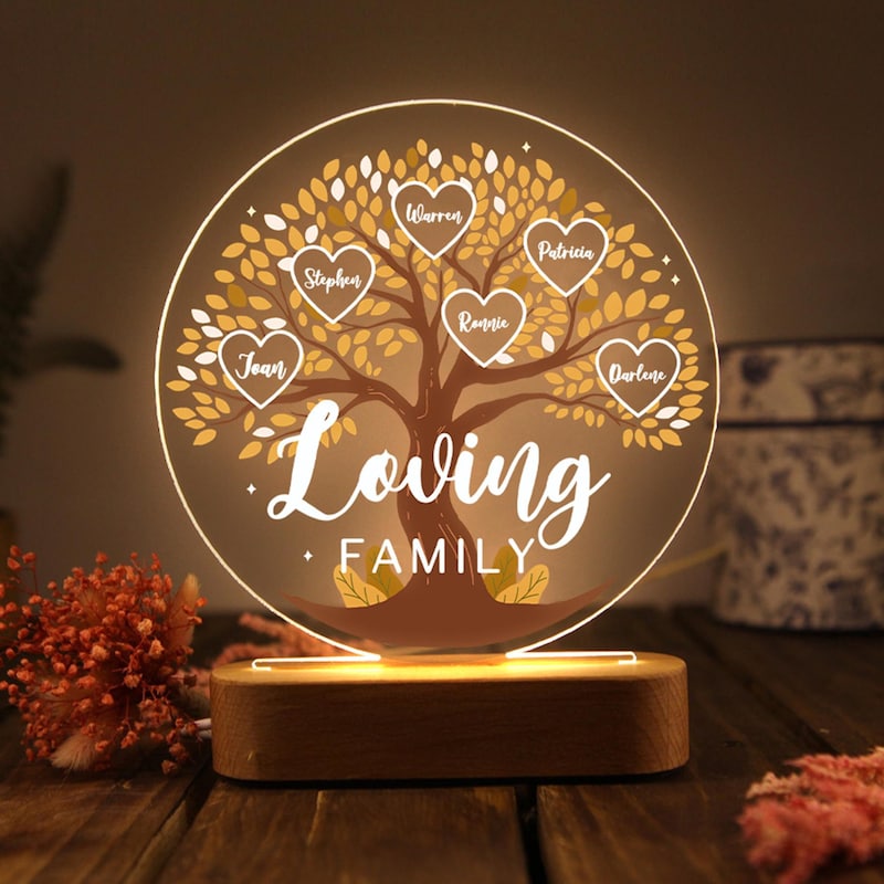 Tree of Life Night Light - Etsy