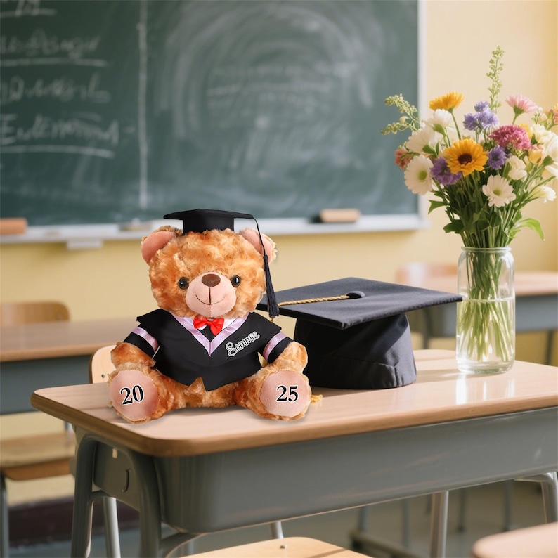 Custom Graduation Bear 2026, Personalized Graduation Bear With Name ...
