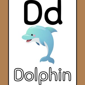 A-Z Flash Cards: Fruits and Animals - Etsy