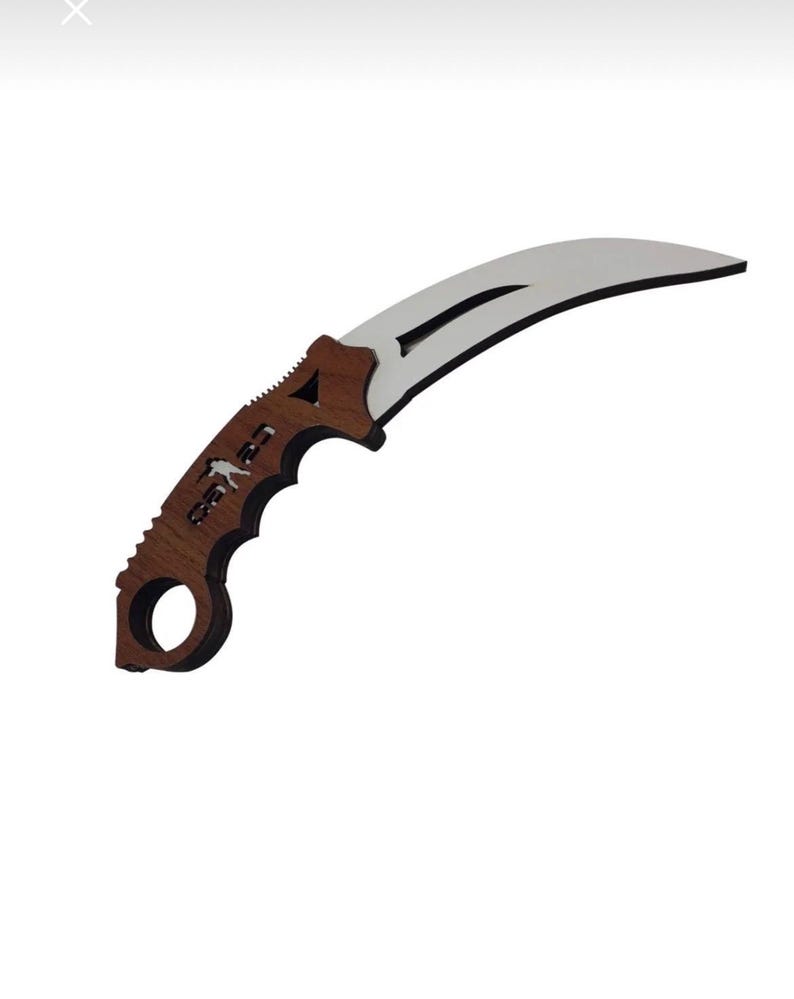 Wooden Sword Axe Karambit Super Set Wooden Set Special Package Children ...