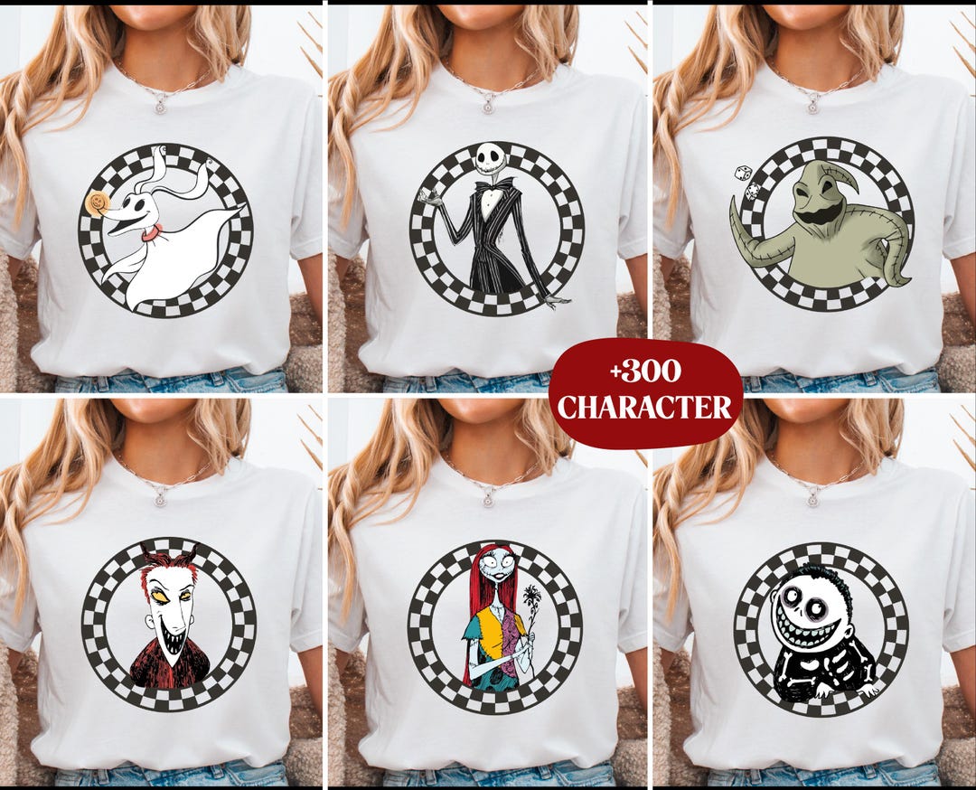Disney Checkered Jack and Friends Retro Shirt, Disney Family Trip ...