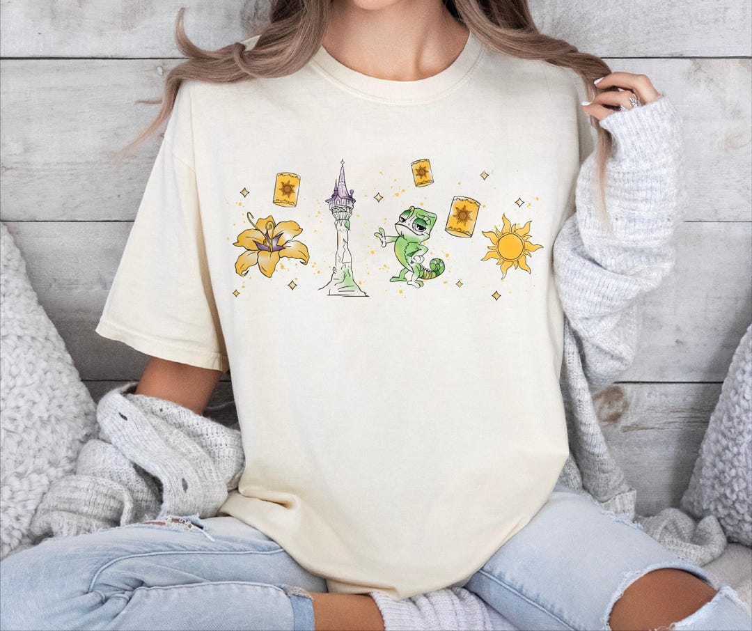 Disney Tangled Pascal Shirt, Disneyland Vacation T-shirt, Disney ...