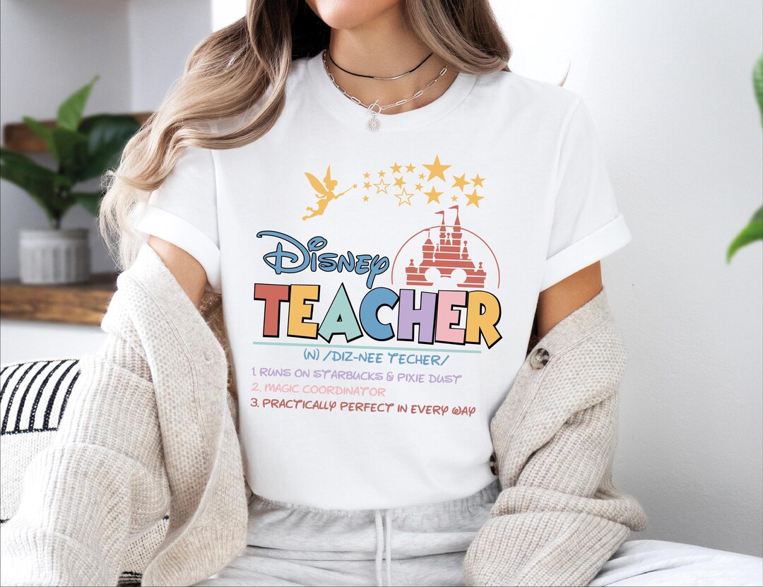 Disney Teacher Sweatshirt, Back to School Shirt, Disney Teacher Life ...