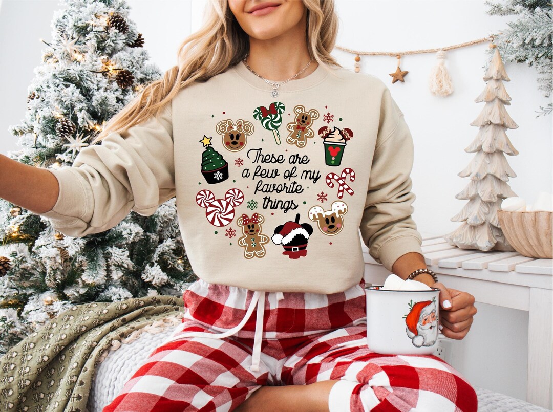 These Are A Few My Favorite Things Sweatshirt, Christmas Snacks T-shirt ...