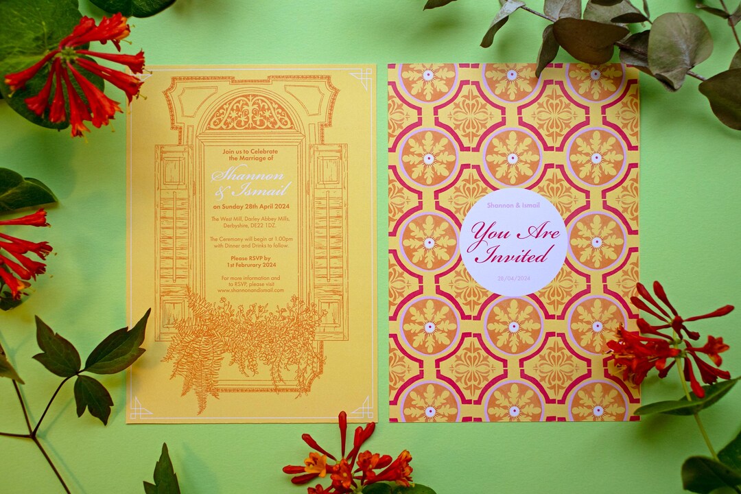 Golden Hour Invitations | Unique Wedding & Event Stationery - Etsy