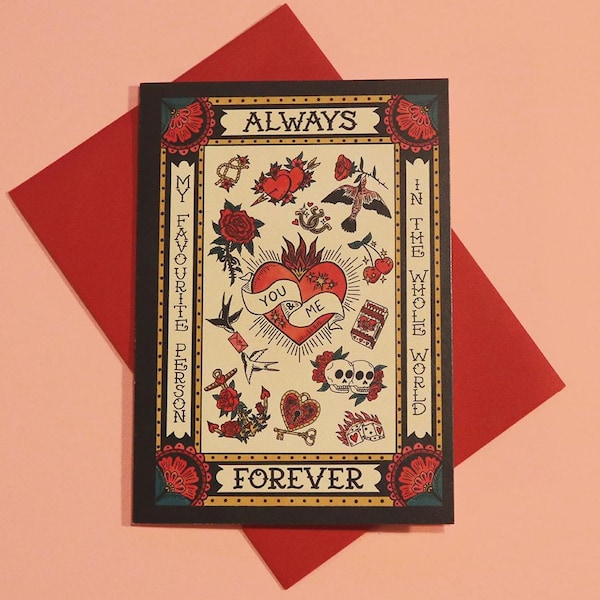 Cool Valentines Card - Etsy UK