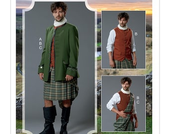 Men Kilt Sewing Pattern | Etsy