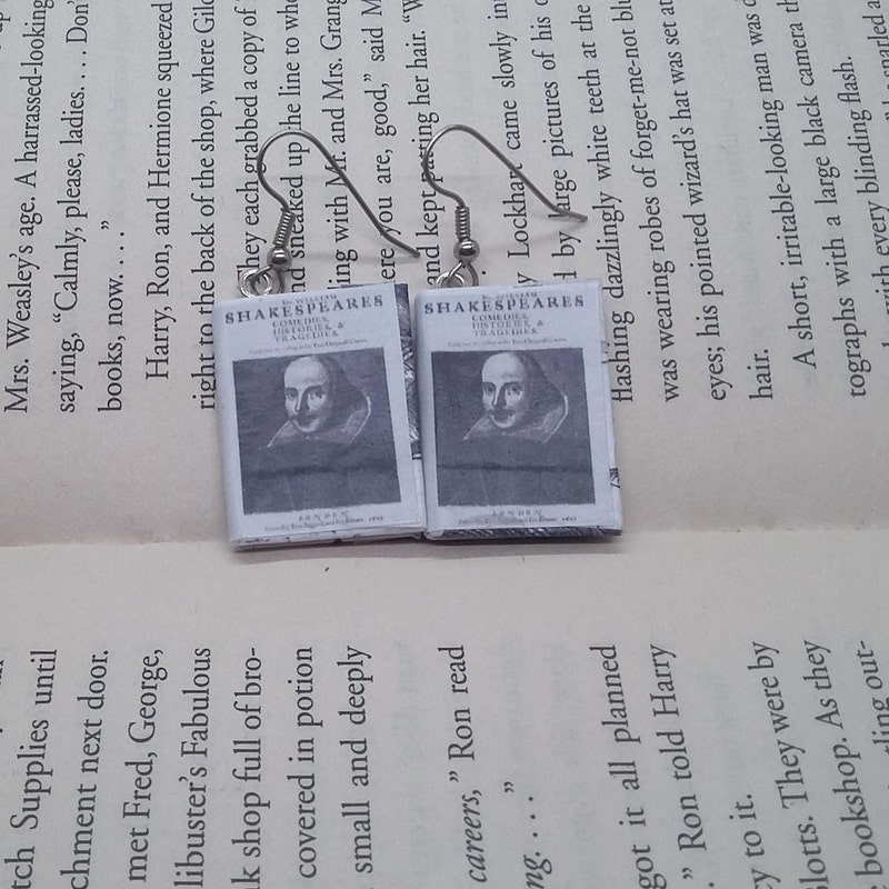 Shakespeare Jewelry - Etsy