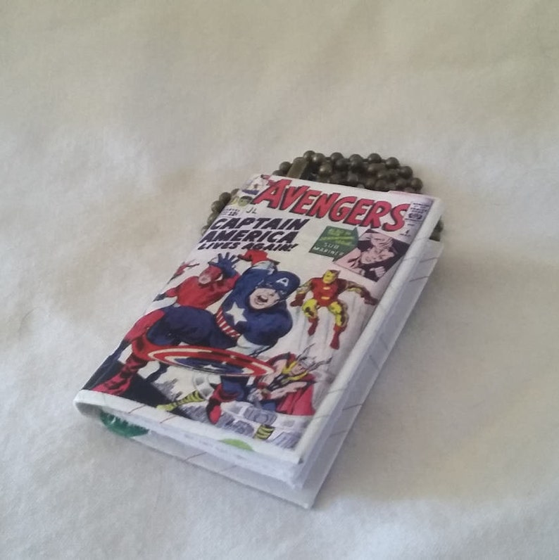 Avengers Comic Book Pendant Comic Book Pendant Comic Book - Etsy
