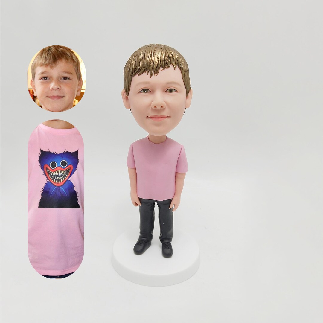 Personalized Boy Bobblehead Figurine: Custom Birthday Gift - Etsy