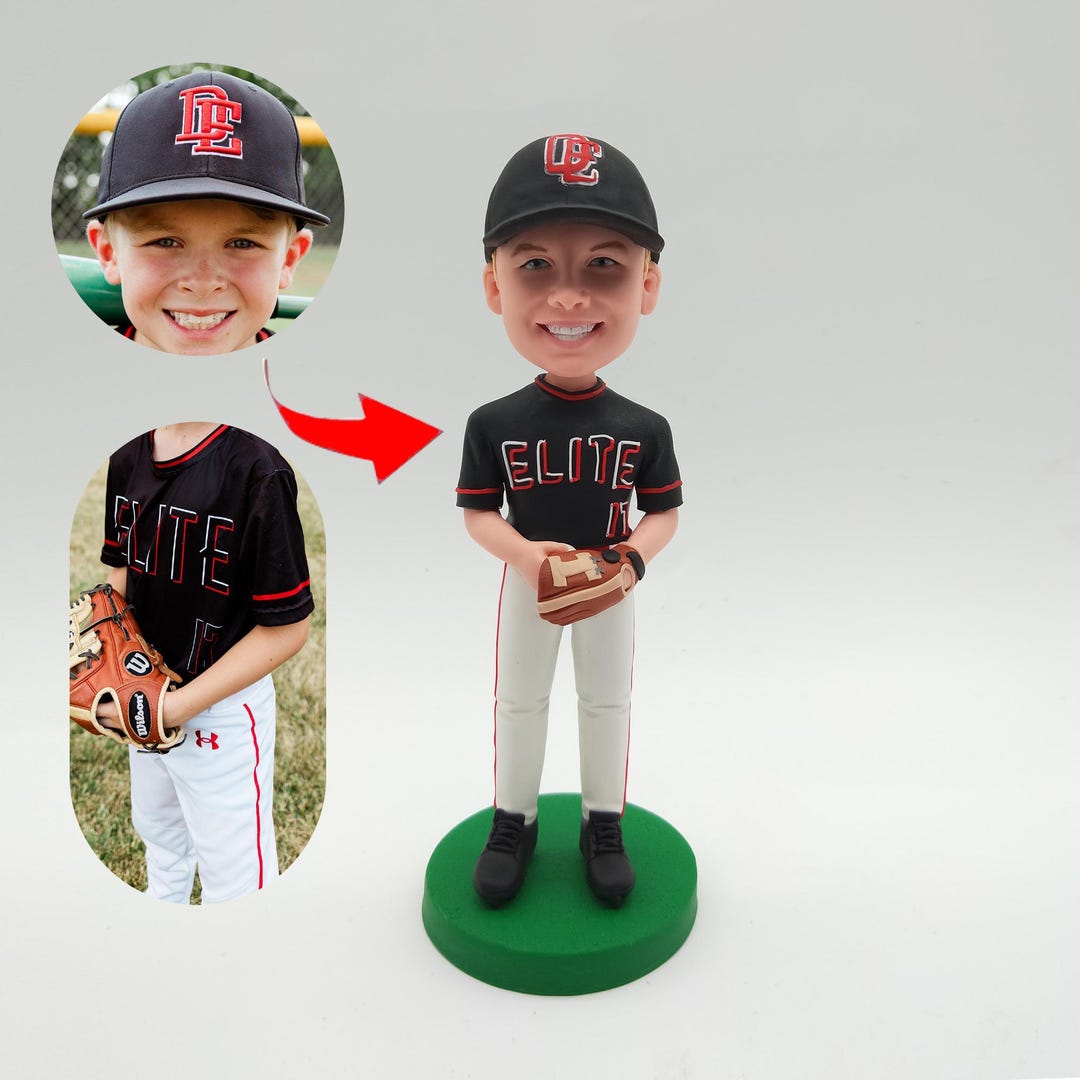 Personalized Baseball Player Bobblehead: Custom Figurine Gift - Etsy