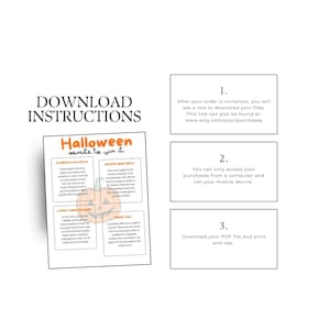 Halloween Minute to Win It Games for Kids | Halloween Party Printable ...