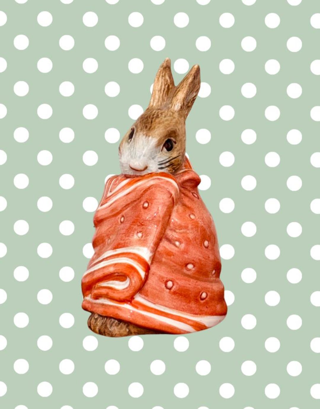 Beatrix Potter ‘poorly Peter Rabbit’ Beswick Figurine | Frederick Warne ...