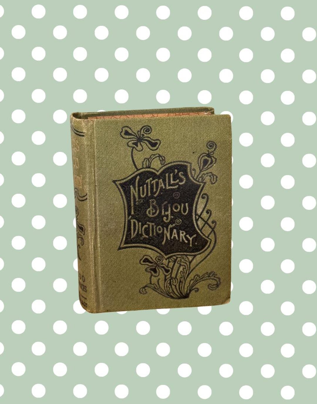 Rare Miniature Nuttall’s Bijou Dictionary | Frederick Warne & Co ...