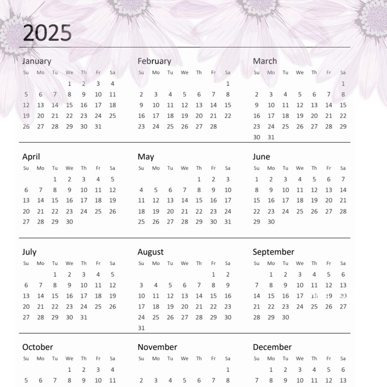 2025 Printable Planner - Etsy