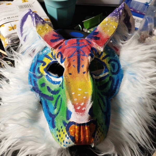 Tiger Therian Mask - Etsy