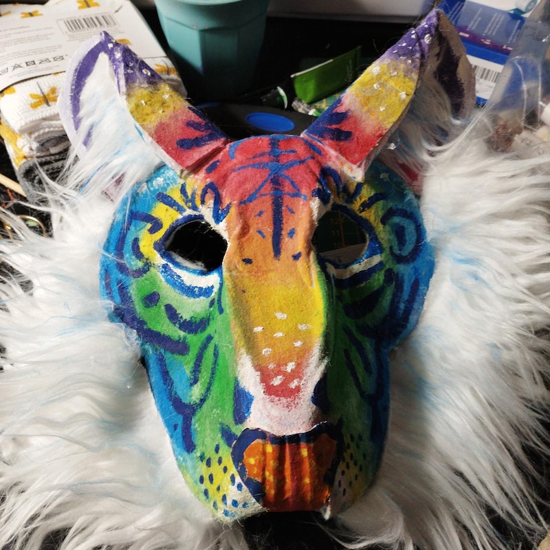 Tiger Therian Mask - Etsy