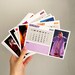 Taylor Swift 2025 Calendar Eras Tour Aesthetic Desk Calendar With ...