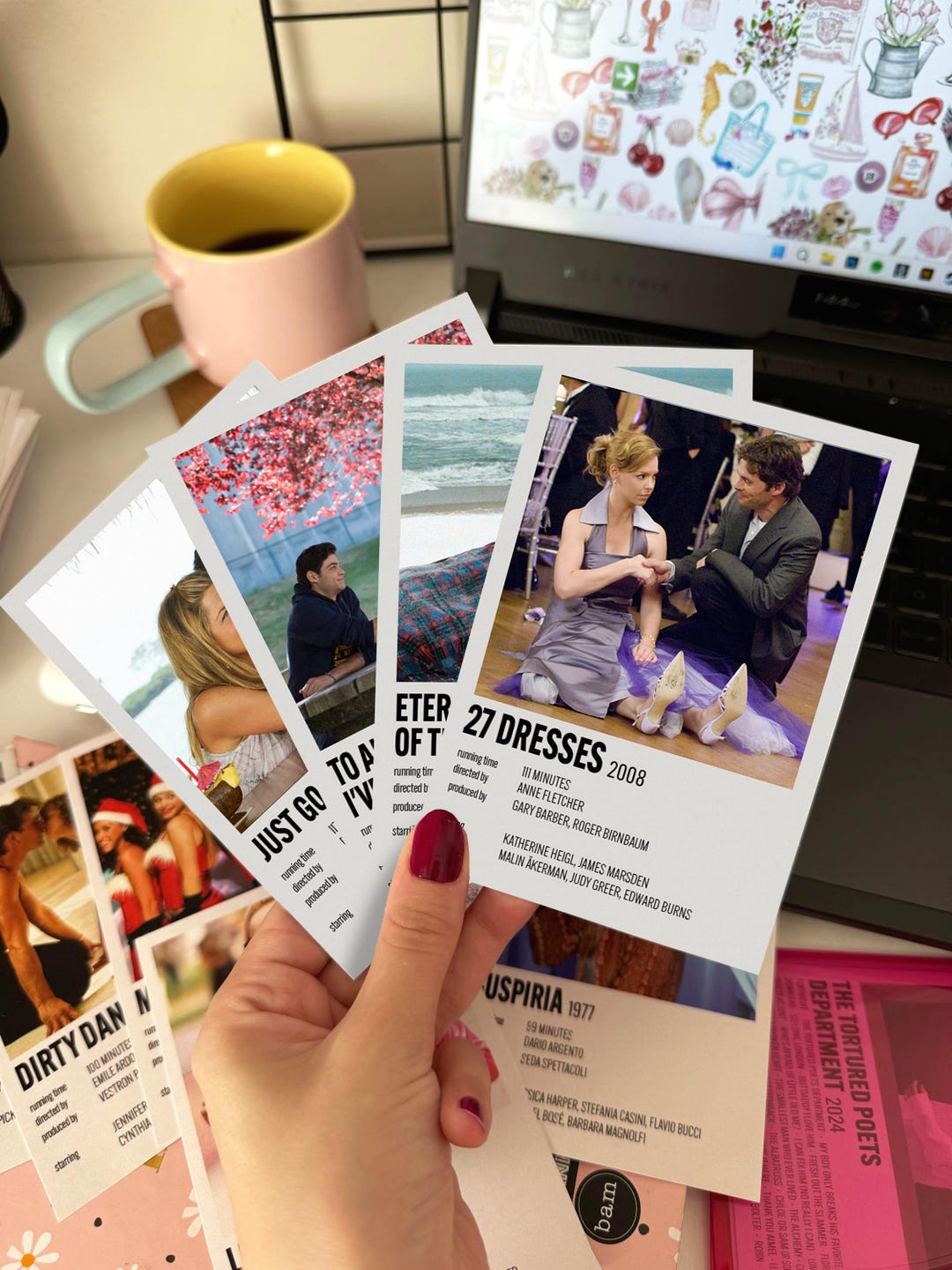 70 PCS Set of Romcom 2000s Movies Print Aesthetic Personalized Mini ...