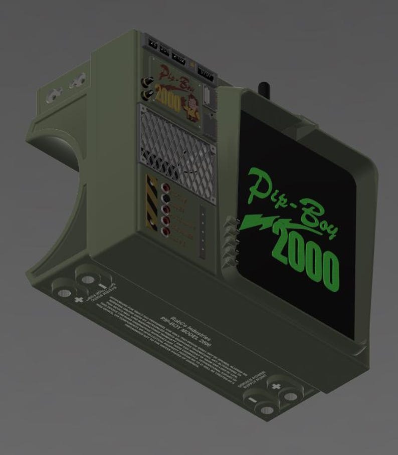 Fallout 1-2 Pip-boy 2000 STL - Etsy