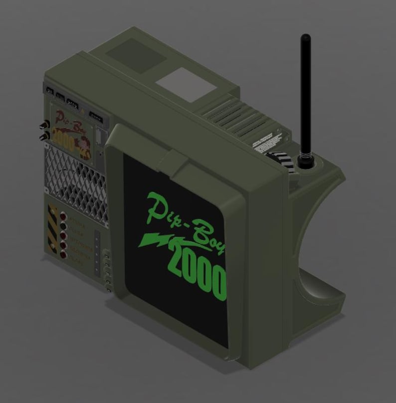 Fallout 1-2 Pip-boy 2000 STL - Etsy
