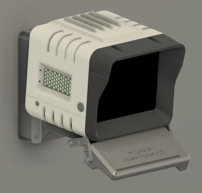 Fallout Wall Terminal PC Case - Etsy