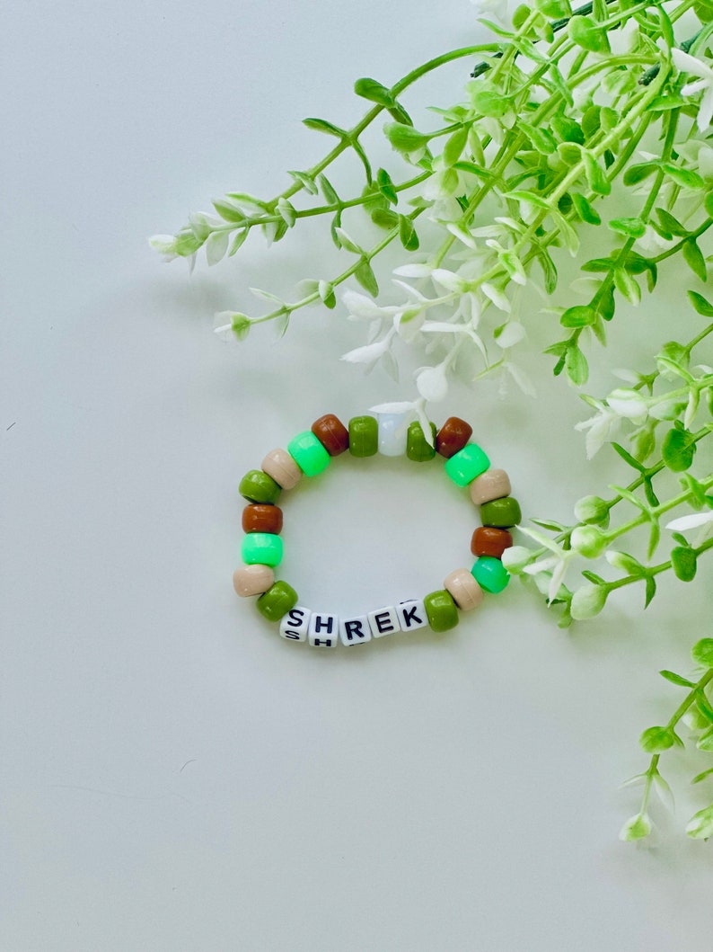 Shrek Bracelet - Etsy