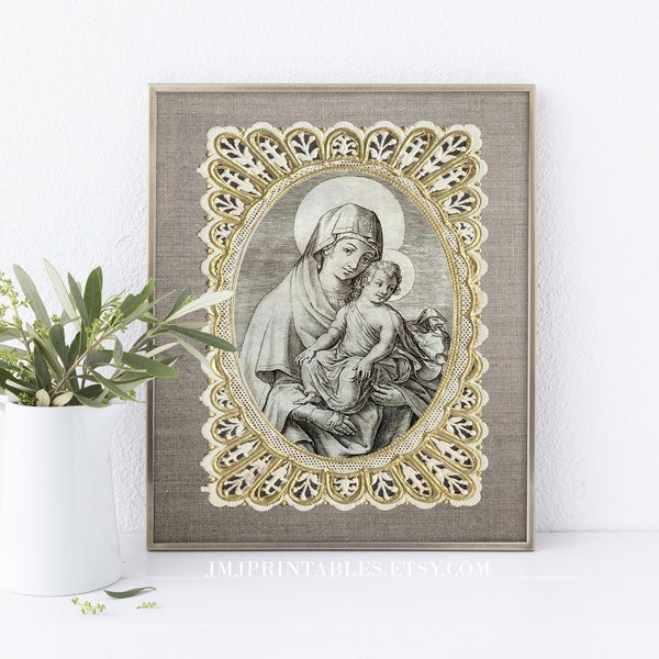 Our Lady of Perpetual Help Digital - Etsy