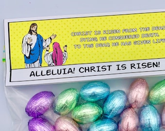 Printable Digital Easter Bag Toppers - Etsy