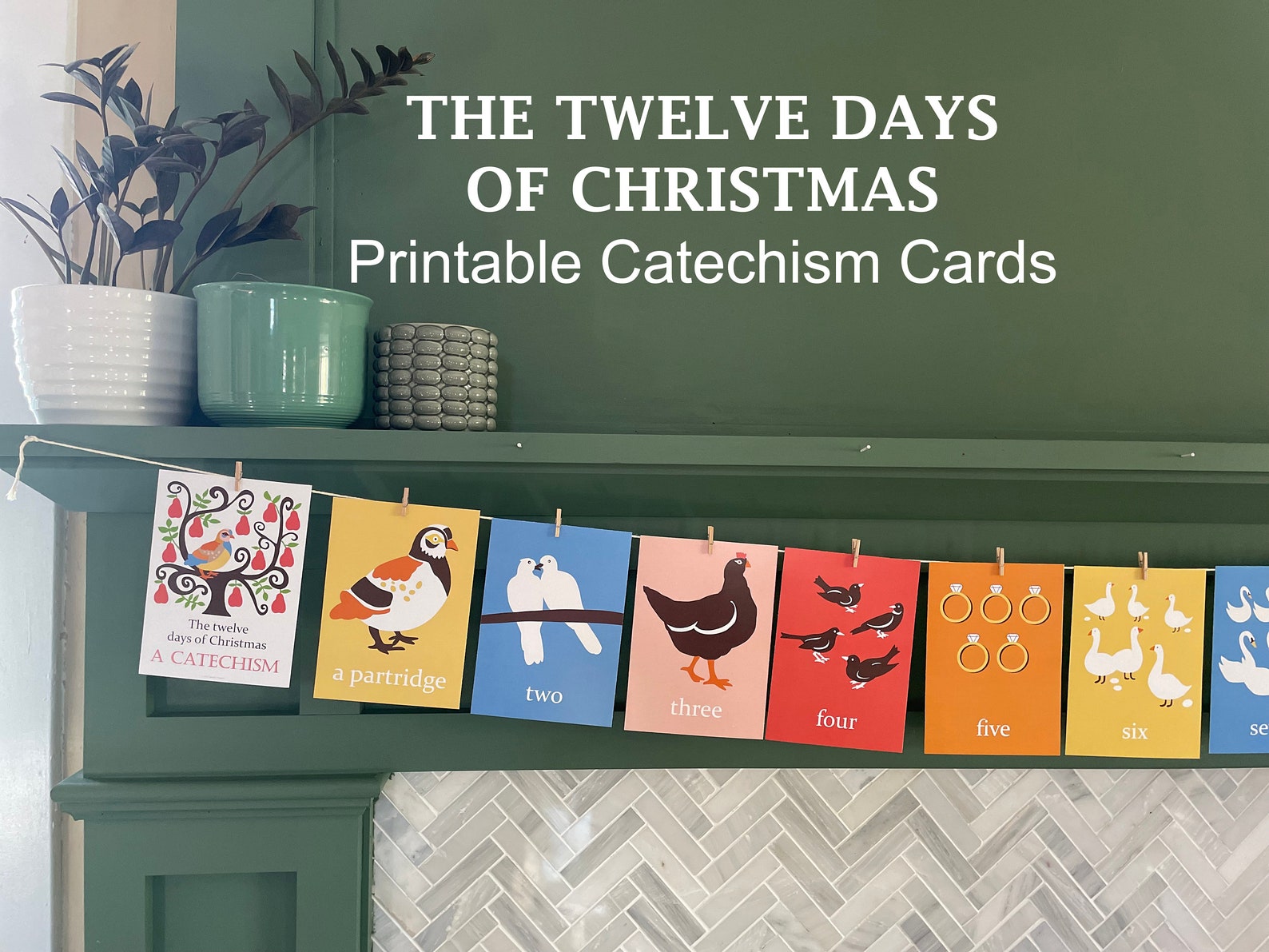12 Twelve Days of Christmas - Catholic Advent Epiphany Lesson Activity ...