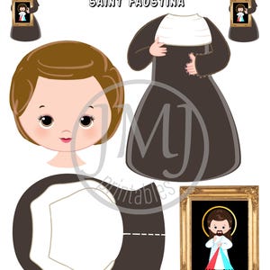 Divine Mercy Sunday Day Craft Kit Bundle - Catholic Kid Easter Paper ...