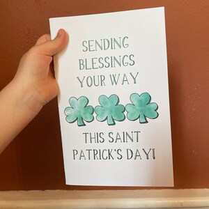 Saint Patrick Craft Catholic Lent PRINTABLE Craft Kids Shamrock Pop-up ...