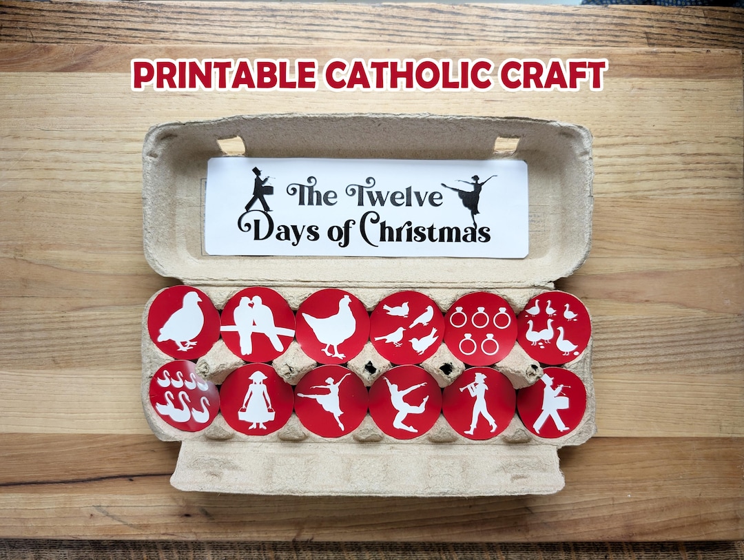 Catholic Christmas Craft 12 Twelve Days of Christmas Epiphany Advent ...