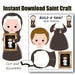 Divine Mercy Sunday Day Craft Kit Bundle - Catholic Kid Easter Paper ...