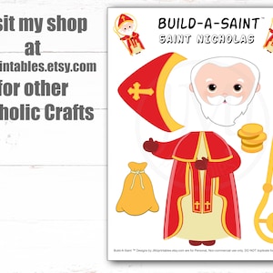 Editable Letter From Saint Nicholas Catholic | Saint Nicholas Printable ...