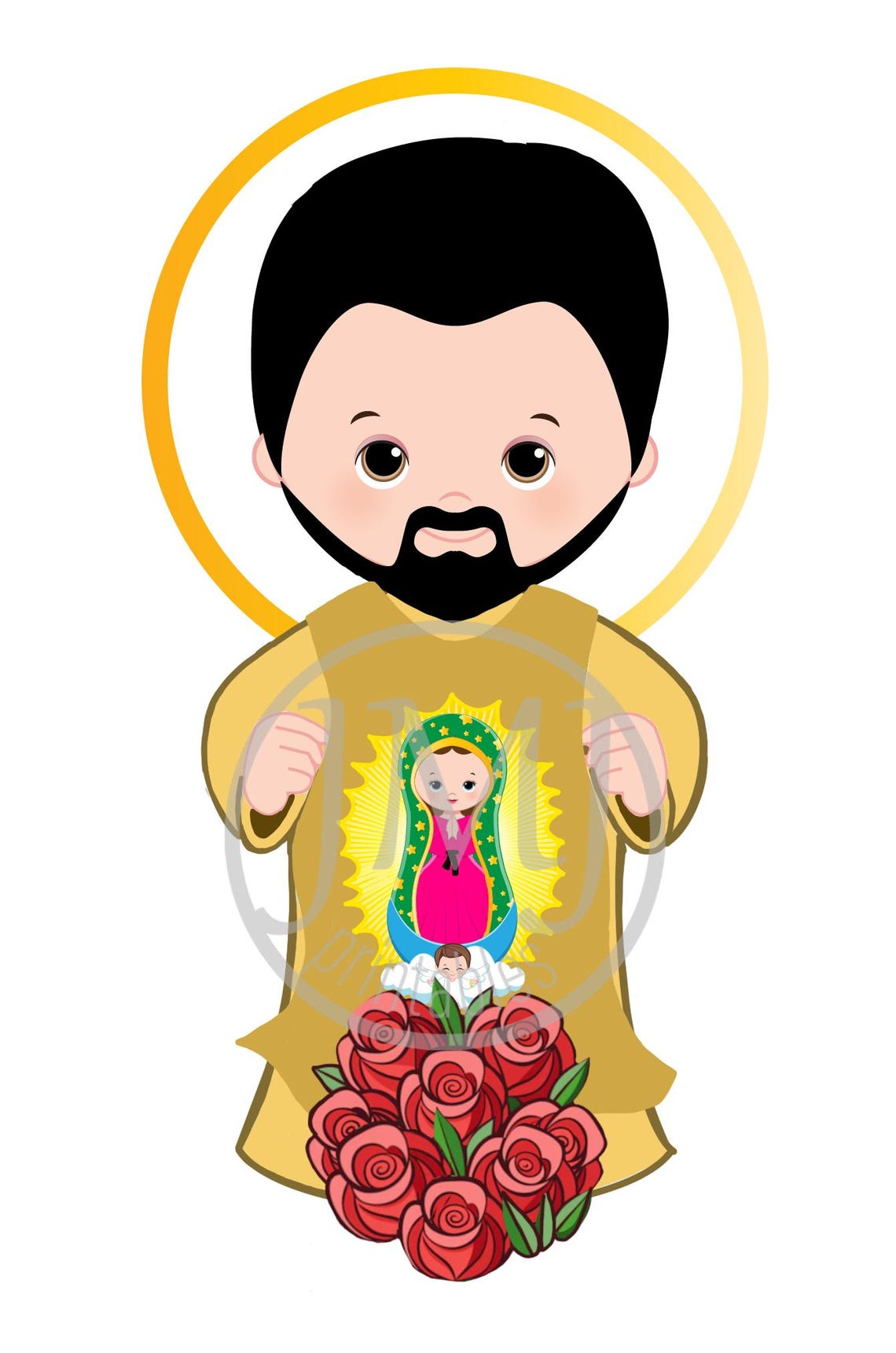 Our Lady of Guadalupe Catholic Craft Advent Activity Page Paper Doll ...